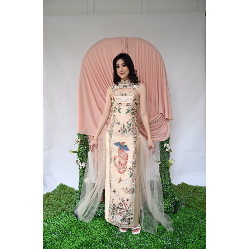 Jual Candy Claudia Couture - Chan Juan Dress - Dress qipao | Shopee ...