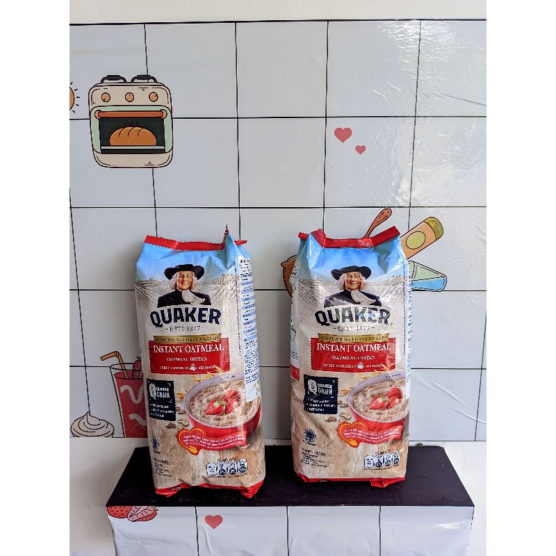 Jual Quaker instant oatmeal 800g | Shopee Indonesia