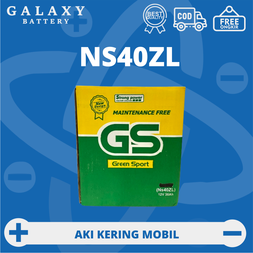 Jual Aki Daihatsu Ayla, Classy, Charade GS GREENSPORT NS40ZL (36B20L) Aki Kering | Shopee Indonesia