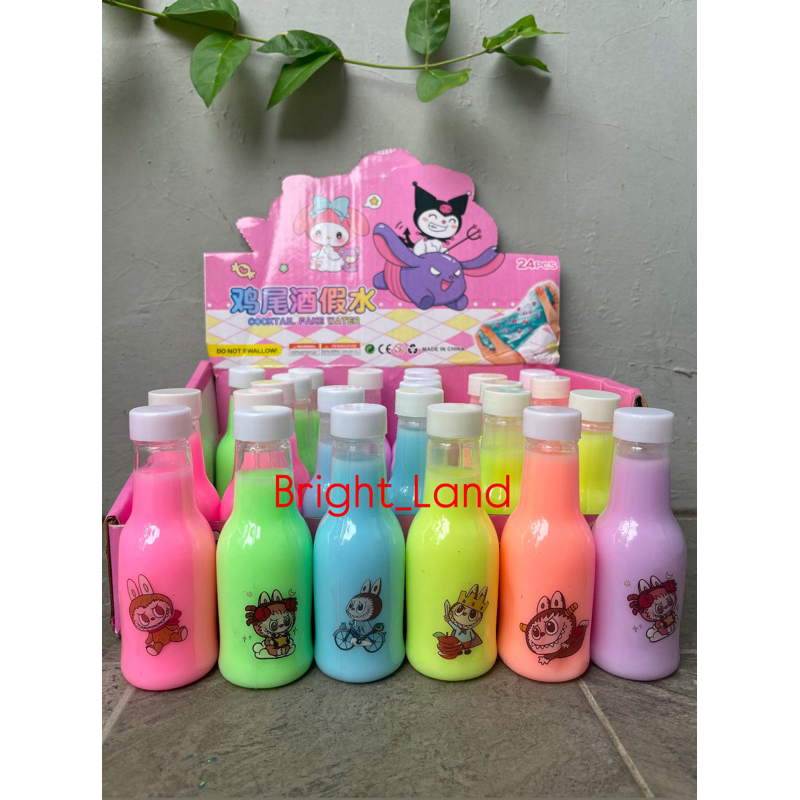 Jual Mainan Water Slime Tabung Kristal Labubu / Slime Labubu Crystal ...