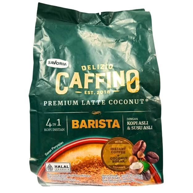 Jual S57862 CAFFINO BARISTA COCONUT KOPI INSTANT 225GR POUCH MAJU ...