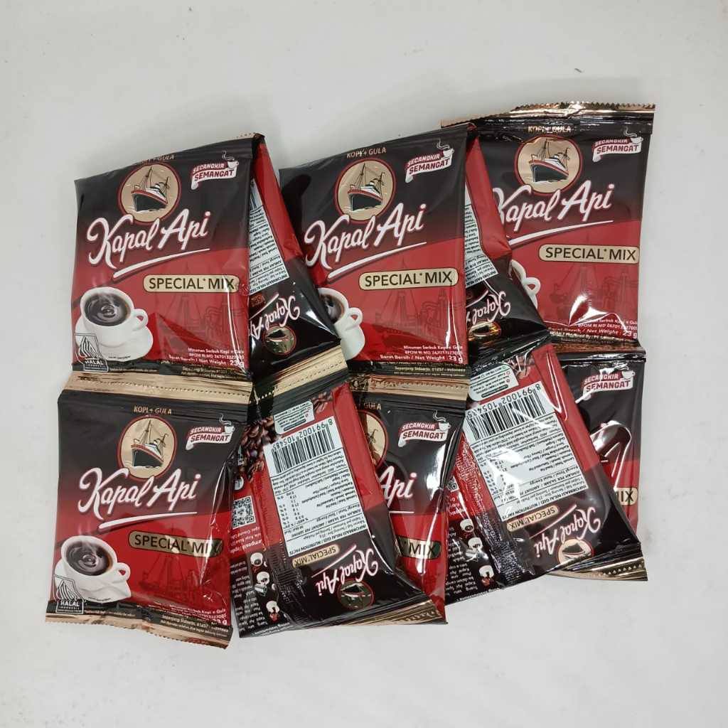 Jual Kopi Kapal Api Special Mix 23gr Minuman Kopi Bubuk | Shopee Indonesia