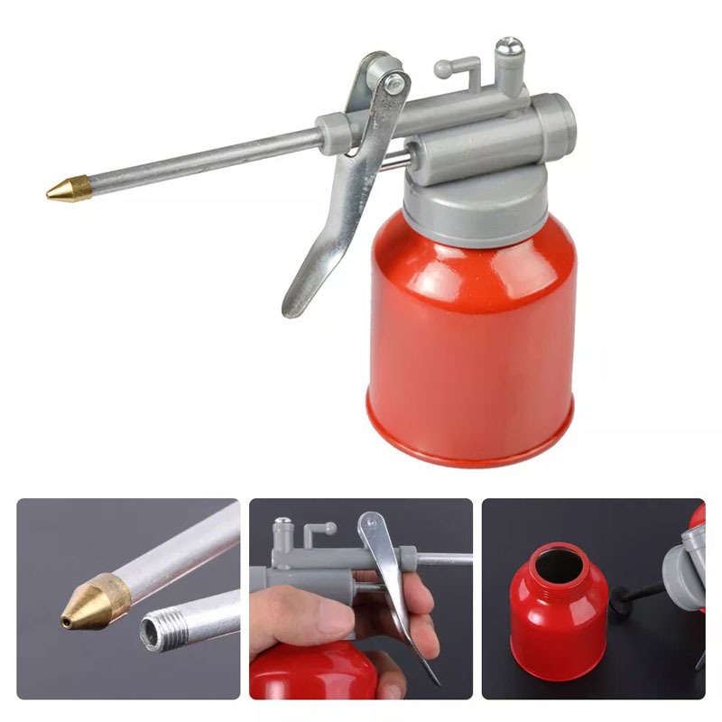 Jual YUKIDO OIL CAN 250ml BOTOL SEMPROT OLI BOTOL POMPA OLI 250 ml ...