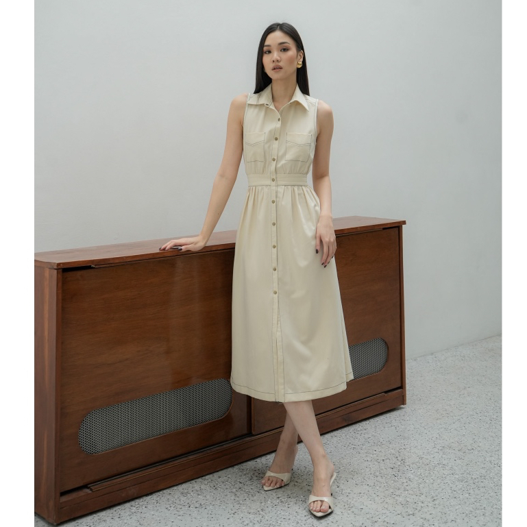 Jual [Tavia] Hanni Dress / Dress Wanita / Dress Korea Casual | Shopee ...