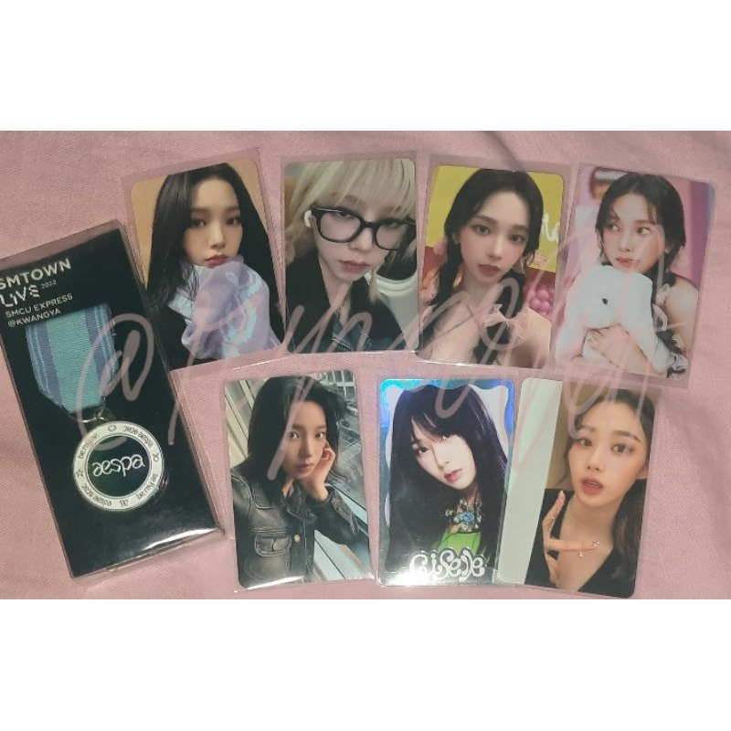 Jual Aespa photocard photocards giselle drama oh my caendy pocket ...