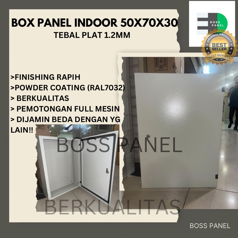Jual Box panel listrik indoor 50x70x30 Tebal plat 1.2MM BERKUALITAS ...