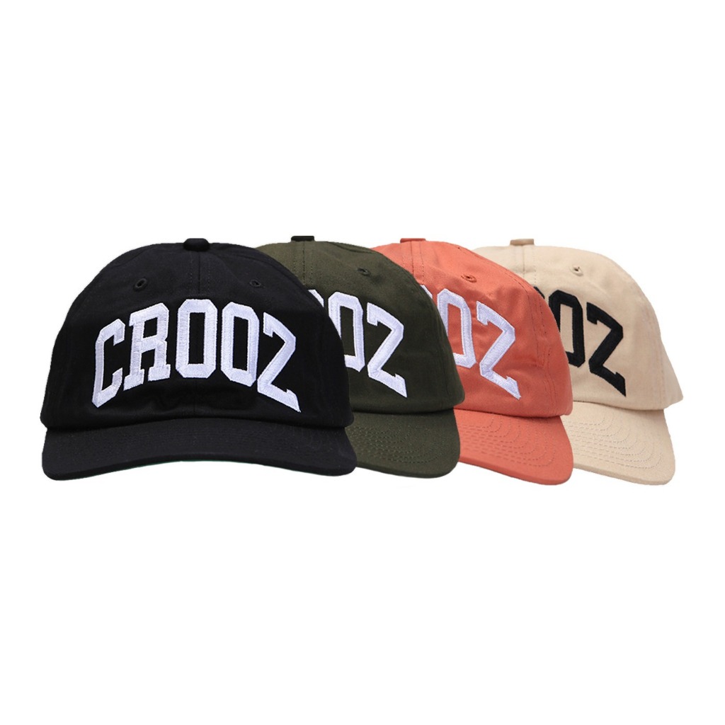 Jual ARCH LOGO | CROOZ DAD HAT | BLACK | BASEBALL CAP | Shopee Indonesia