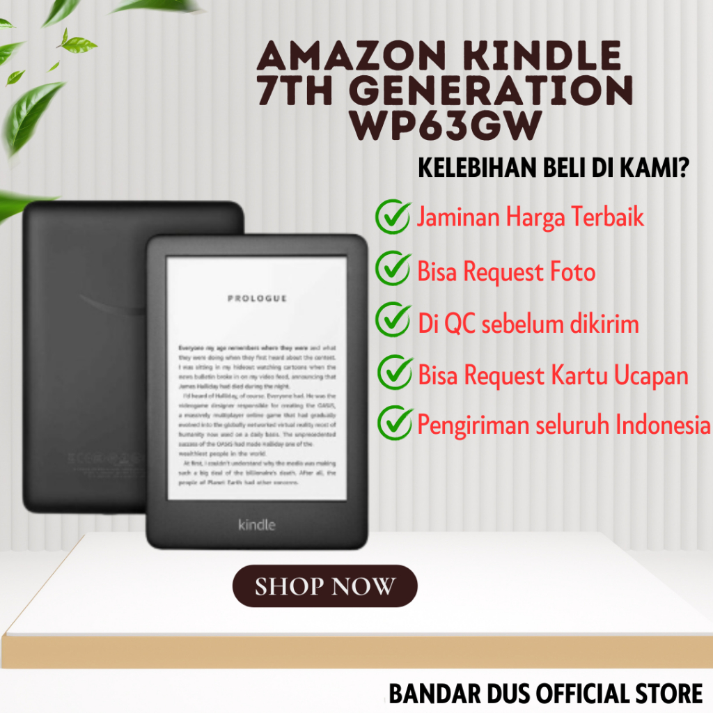 Jual AMAZON NEW KINDLE 7th Generation -> Amazon New Kindle 7th ...