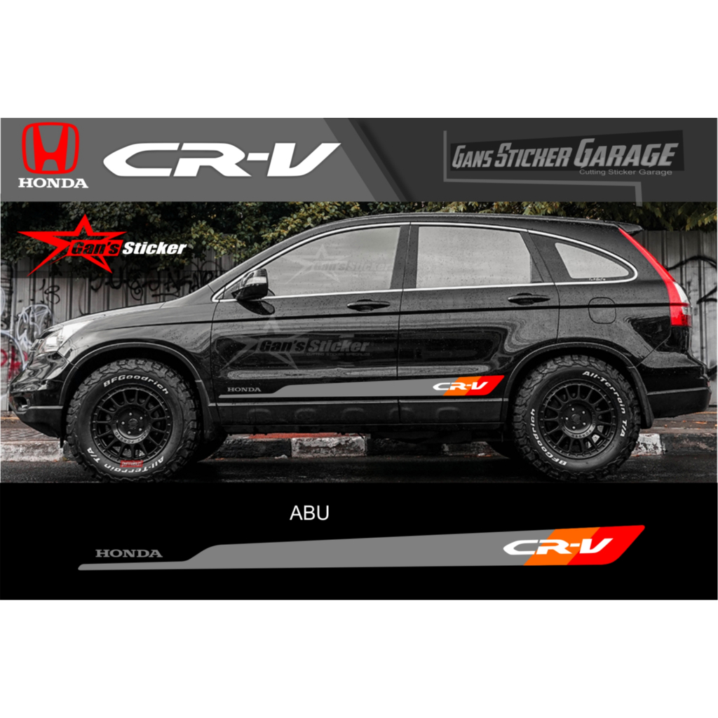 Jual VARIASI STICKER HONDA CR-V GEN 3 AKSESORIS HONDA CR-V STICKER ...