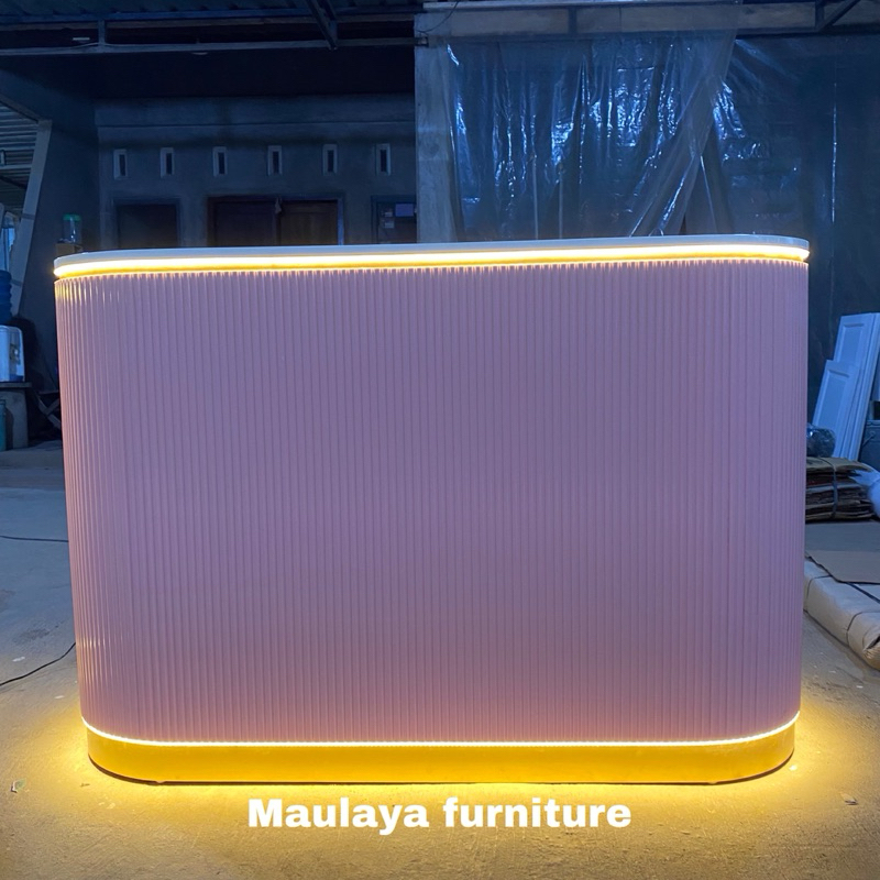 Jual Meja Kerja Meja Kasir Lampu Led Minimalis | Shopee Indonesia