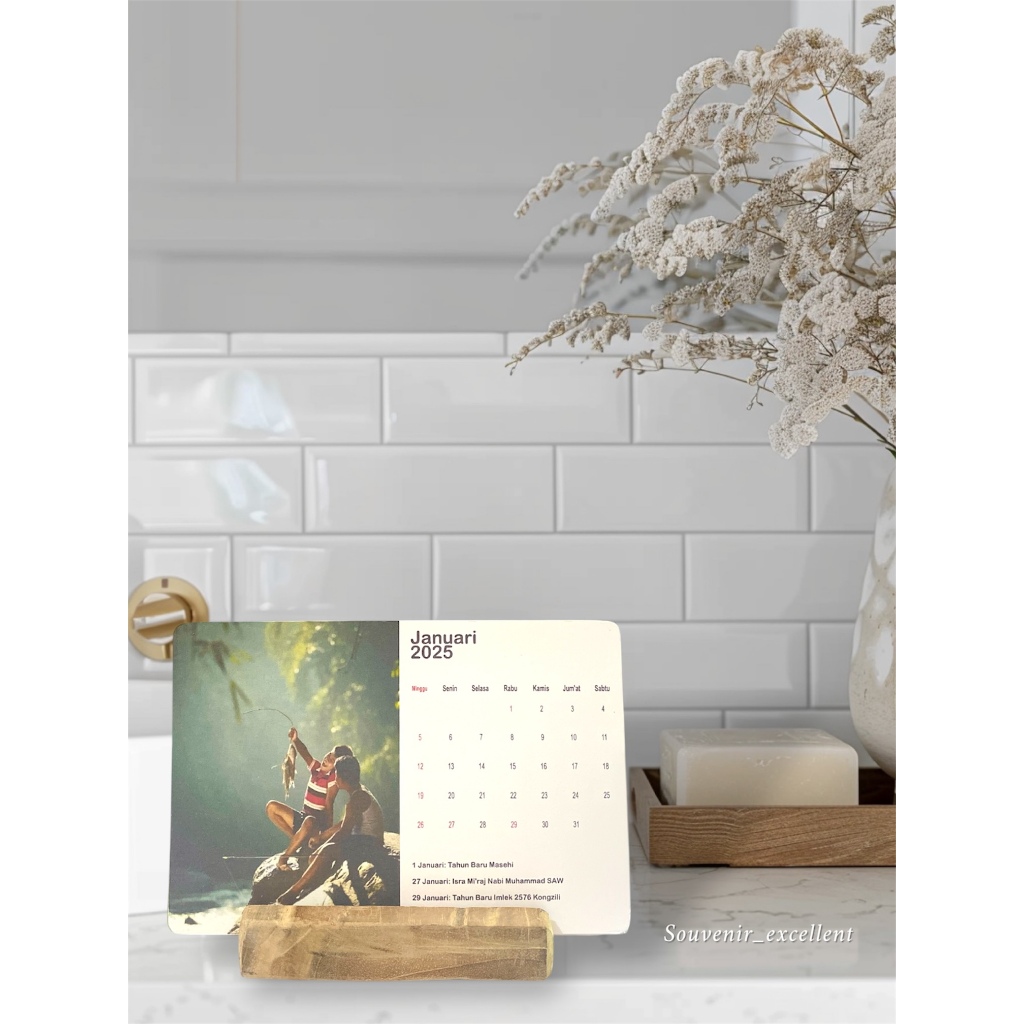 Jual murah harga terjangkau kalender meja 2026, kaleder kekinian ...