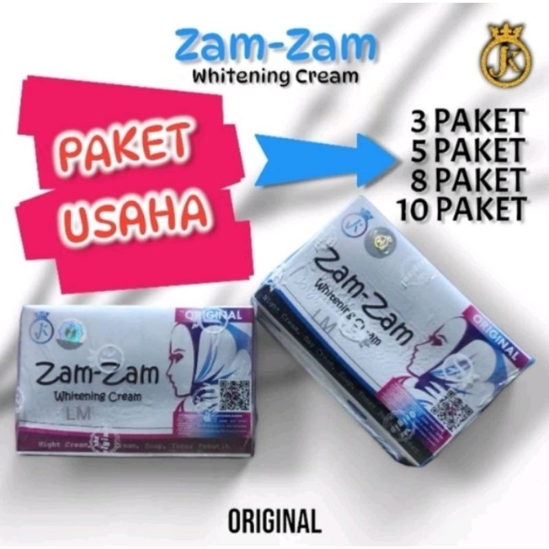 Jual PAKET USAHA KODE " LM " CREAM ZAMZAM JK ORIGINAL | Shopee Indonesia