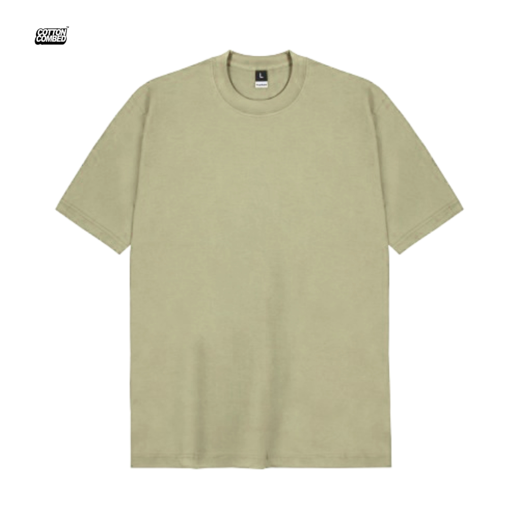 Jual Cottoncombed | Kaos Polos Sage | Basic Tees | Kaos Polos Premium | Hijau | Shopee Indonesia