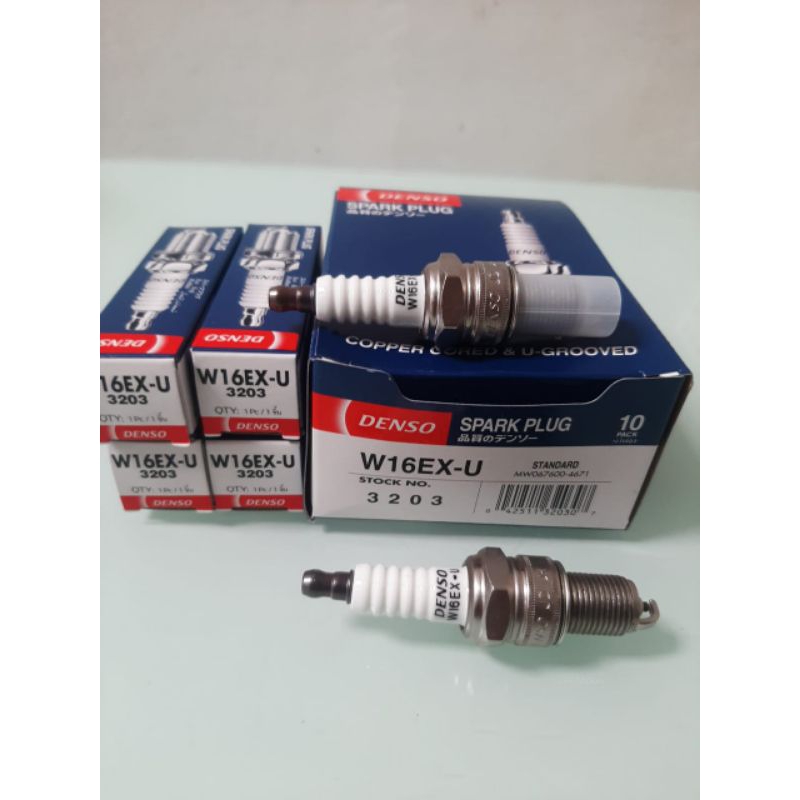 Jual busi W16EX ,kijang/T120ss/St100/Futura .Denso asli | Shopee Indonesia