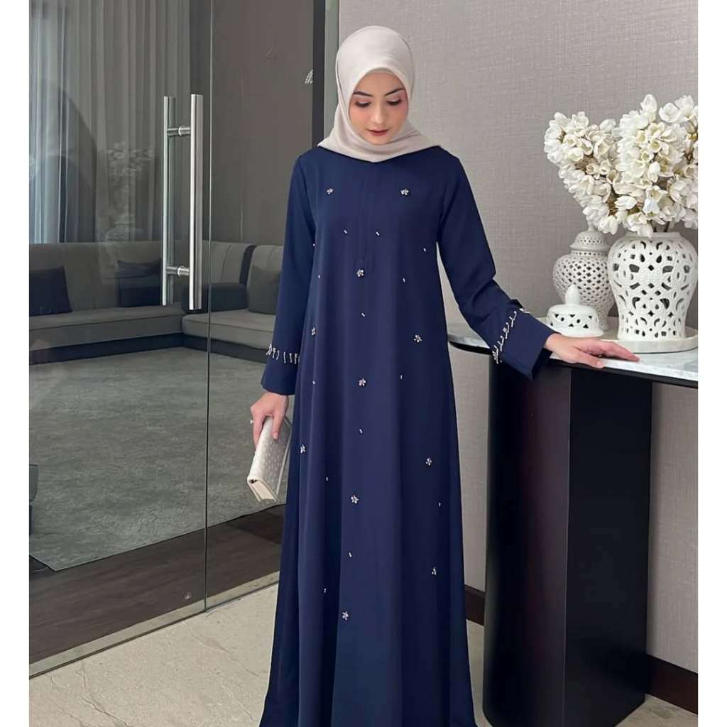 Jual IKN MISKHA DRESS / Gamis kondangan / wisuda / pengajian model ...