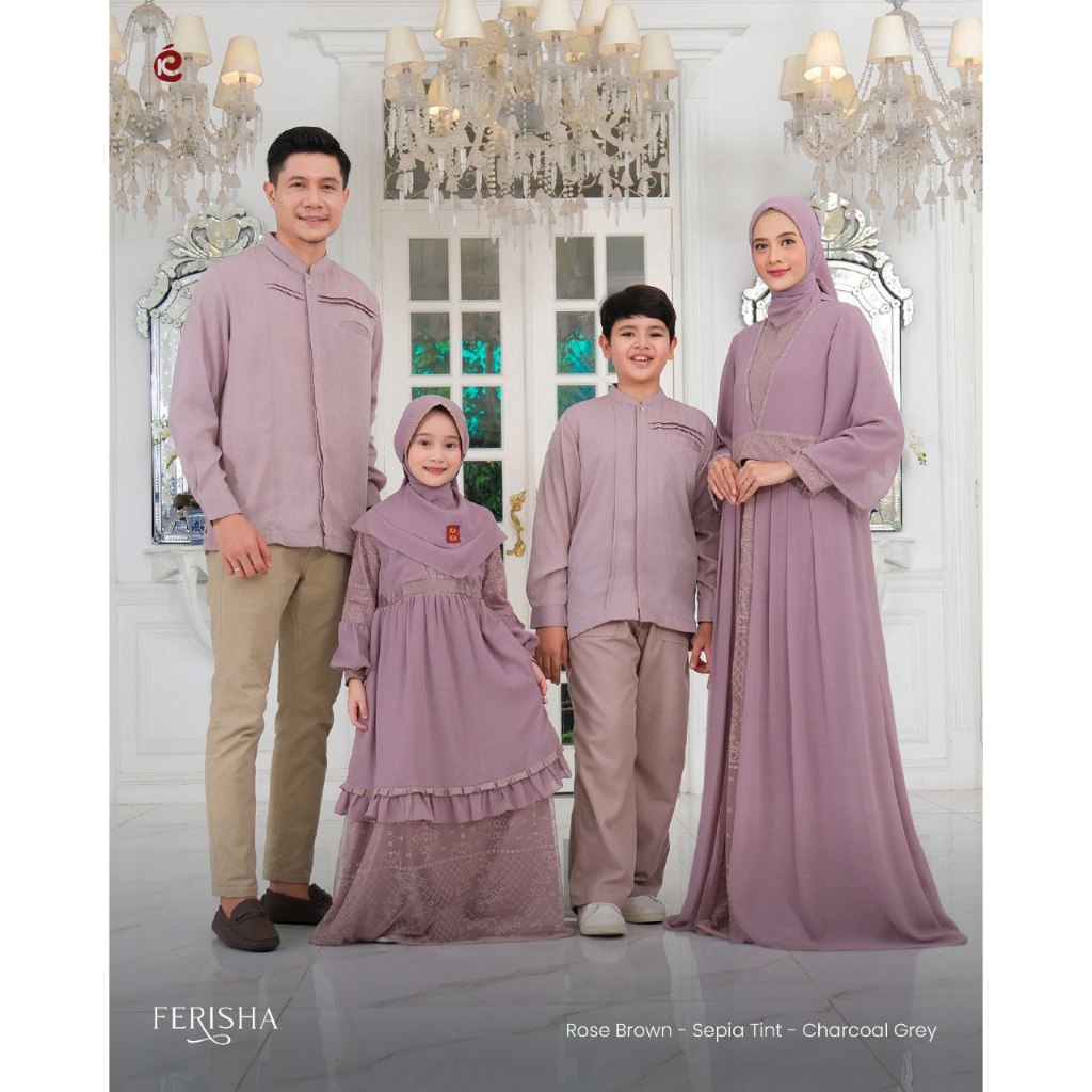 Jual FERISHA SERIES ROSE BROWN SARIMBIT KEKE 2025 YANG COCOK UNTUK ...