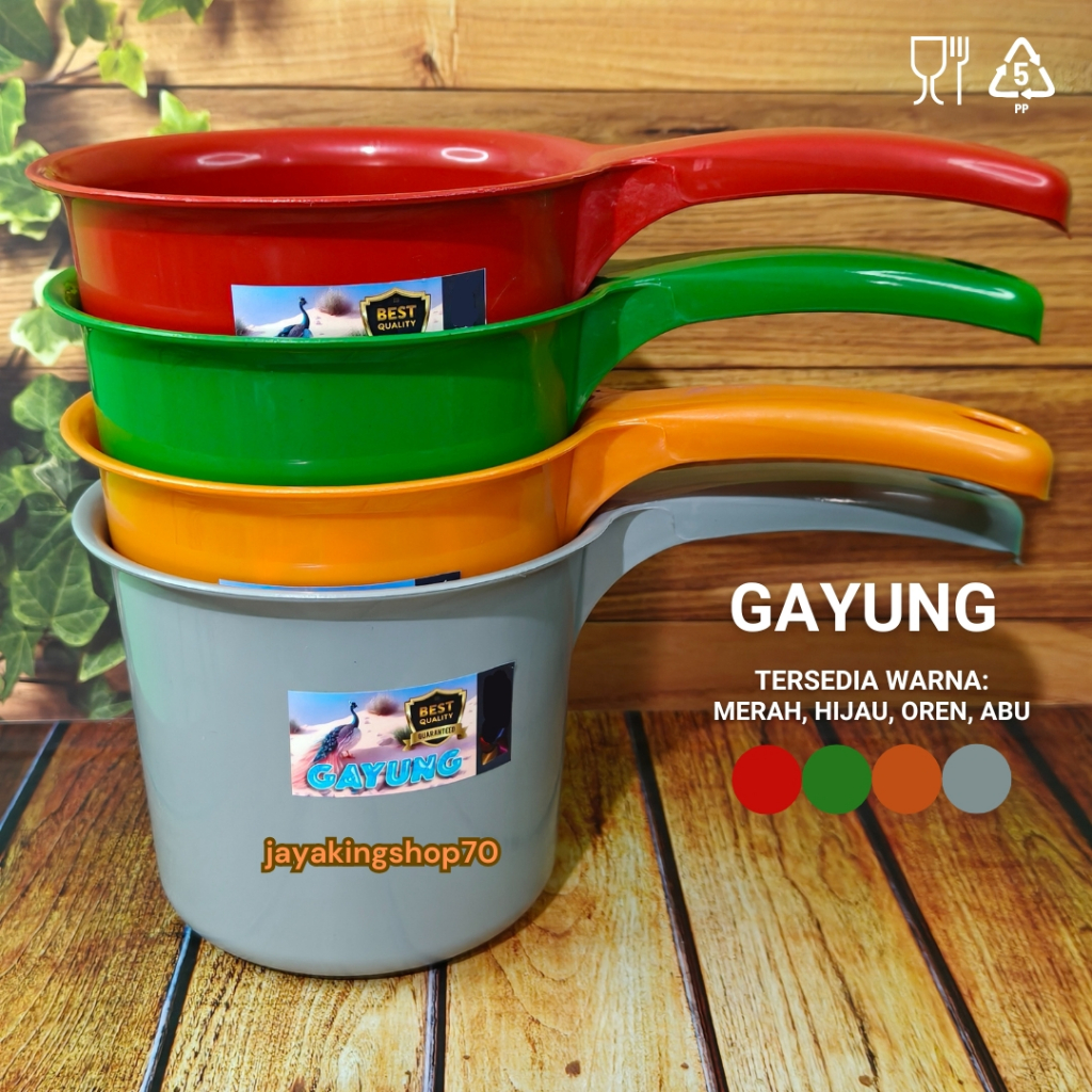 Jual GAYUNG PLASTIK 6 PCS BANYAK VARIAN | Shopee Indonesia
