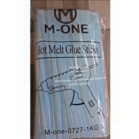 Jual (1 KG FULL +/- 92 BATANG) Isi Refill Lem Tembak / Lem Bakar Kecil Lem Stik Refill Glue ...