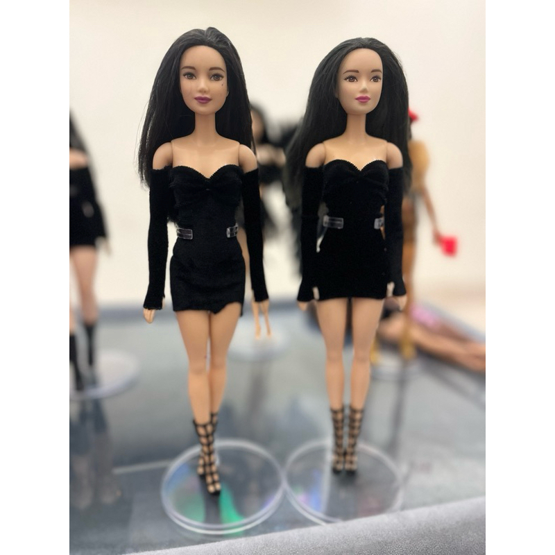 Jual barbie kolpri / barbie mattel collector preloved / rambut hitam ...