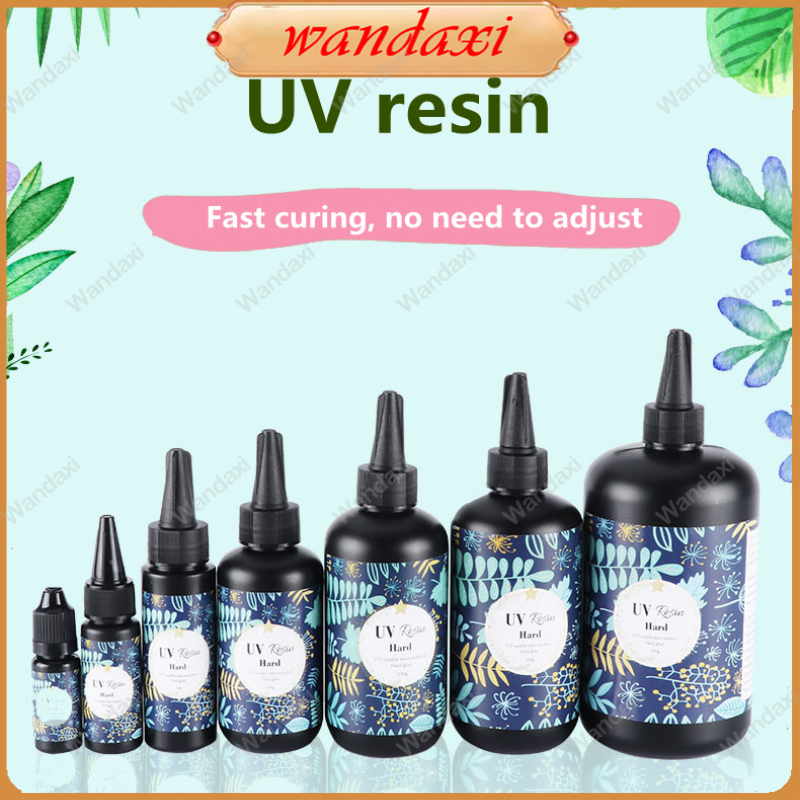 Jual Resin UV Keras 250g Lem Resin Transparan untuk Kerajinan, Resin UV ...