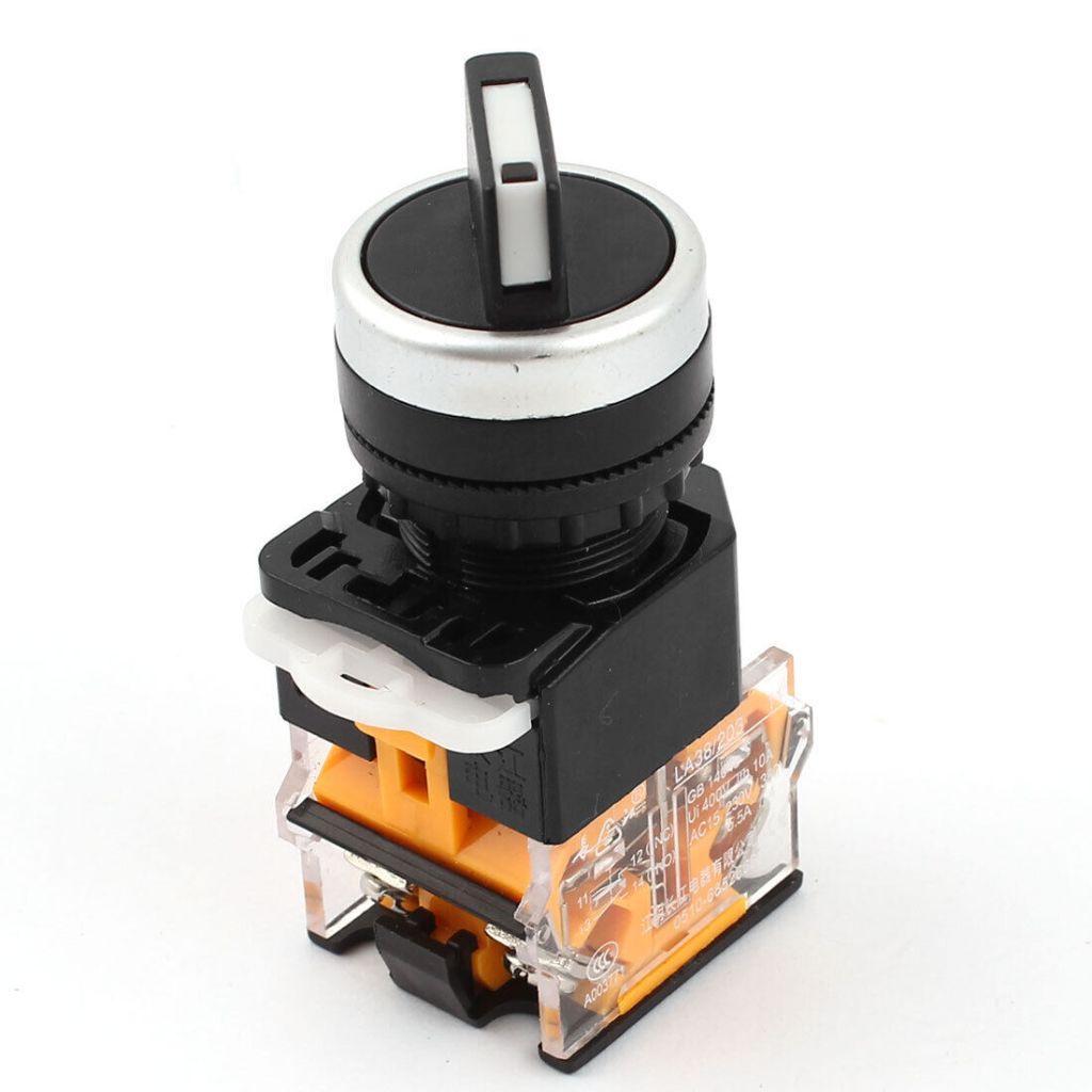 Jual Rotary Selector Switch Saklar Knob 3 Posisi 22mm AC 660V ON OFF ON ...