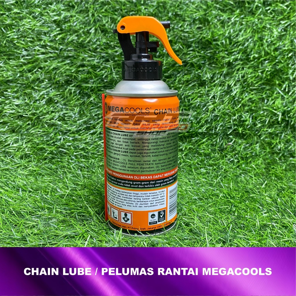 Jual Pelumas Rantai MegaCools Chain Lube Megacool 300ml | Shopee Indonesia