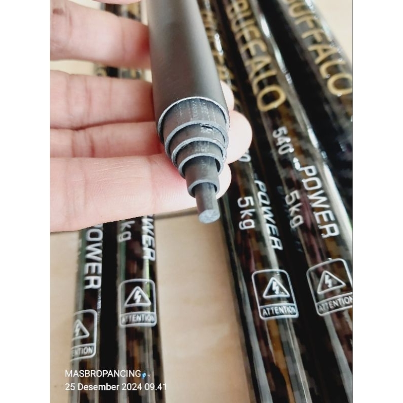 Jual Tegek Carbon Kaku Buffalo Power max 5kg | Shopee Indonesia