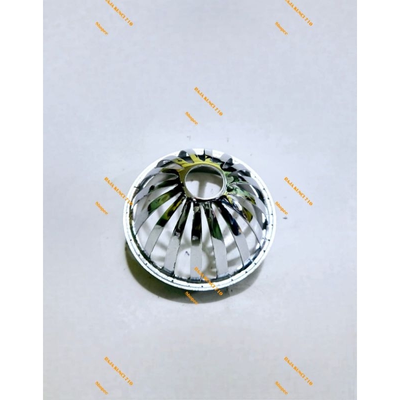 Jual Roof Drain Kuningan 4" inch / Saringan Talang Chrome / Roof Drain ...