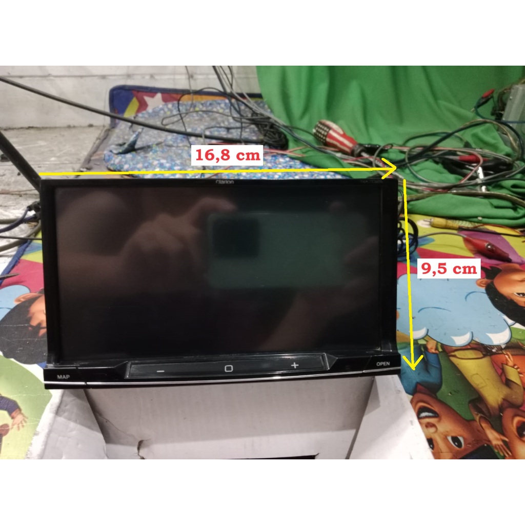 Jual Tape Mobil Radio Clarion NX702A Motorize Layar Sentuh Bluetooth ...