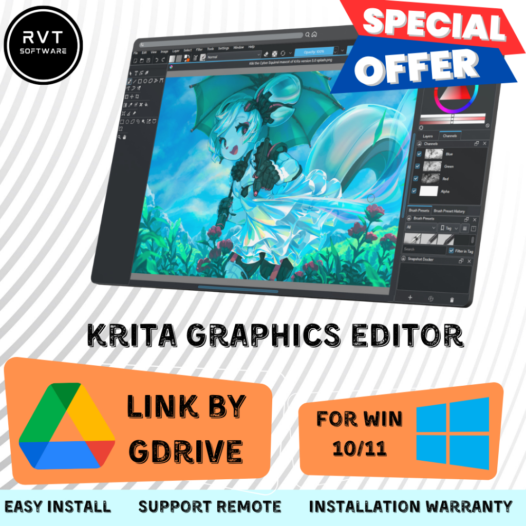 Jual Krita Graphics Editor 5.2.6 (FullVersion) | Shopee Indonesia