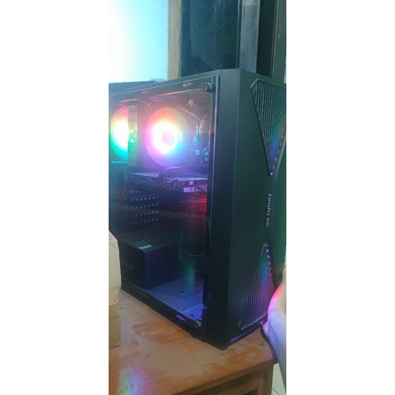 Jual Casing atx infinity elysium v2 ( bonus 4 fan rgb) | Shopee Indonesia