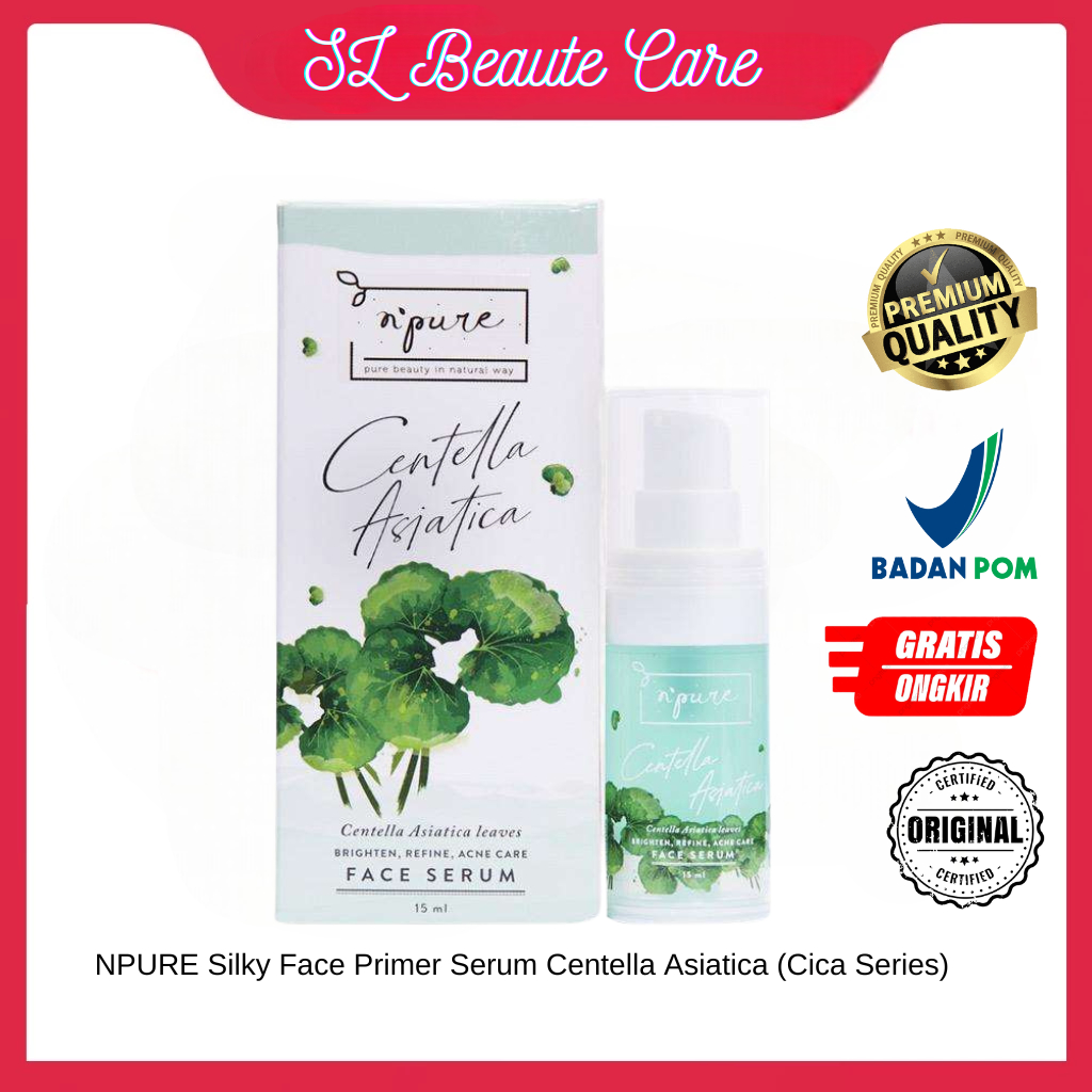 Jual NPURE Silky Face Primer Serum Centella Asiatica (Cica Series ...