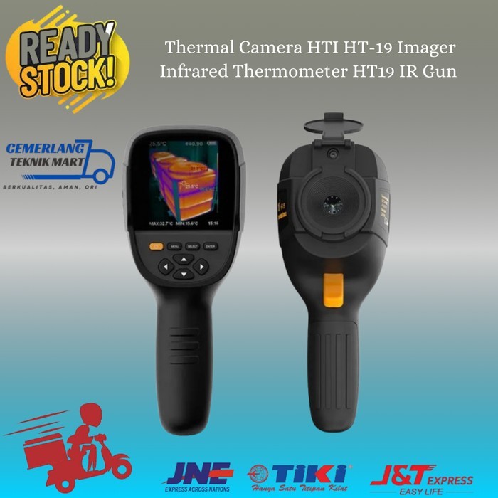 Jual Thermal Camera HTI HT-19 Imager Infrared Thermometer HT19 IR Gun ...