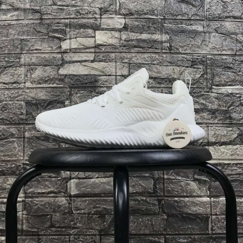 Jual ADIDAS ALPHABOUNCE BEYOND TRIPLE WHITE | Shopee Indonesia