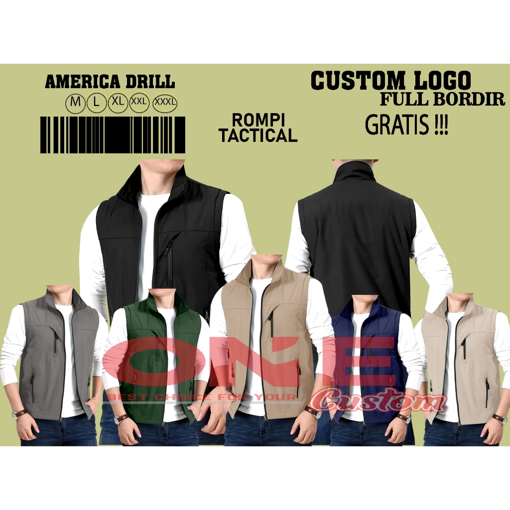 Jual Rompi Tactical Outdoor Rompi Lapangan polos | Shopee Indonesia