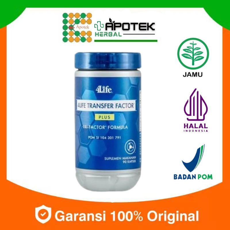 Jual 4Life Tf Plus Transfers Tri Factor Formula Asli Original Isi 90 ...