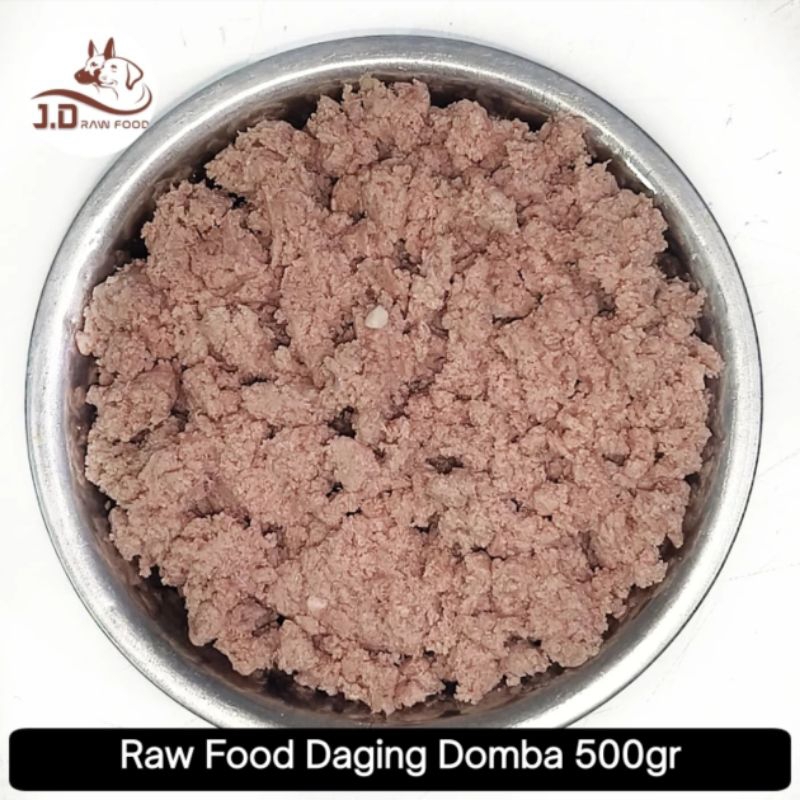 Jual Raw Food Lamb Daging Domba 500gr bebas alergi, tanpa tulang ...