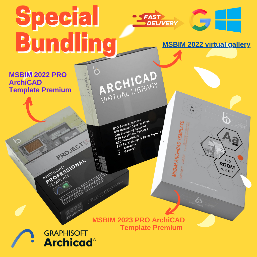 Jual Special Bundling >> MSBIM 2023 PRO + MSBIM 2022 PRO + MSBIM 2022 virtual gallery ---> Untuk ...