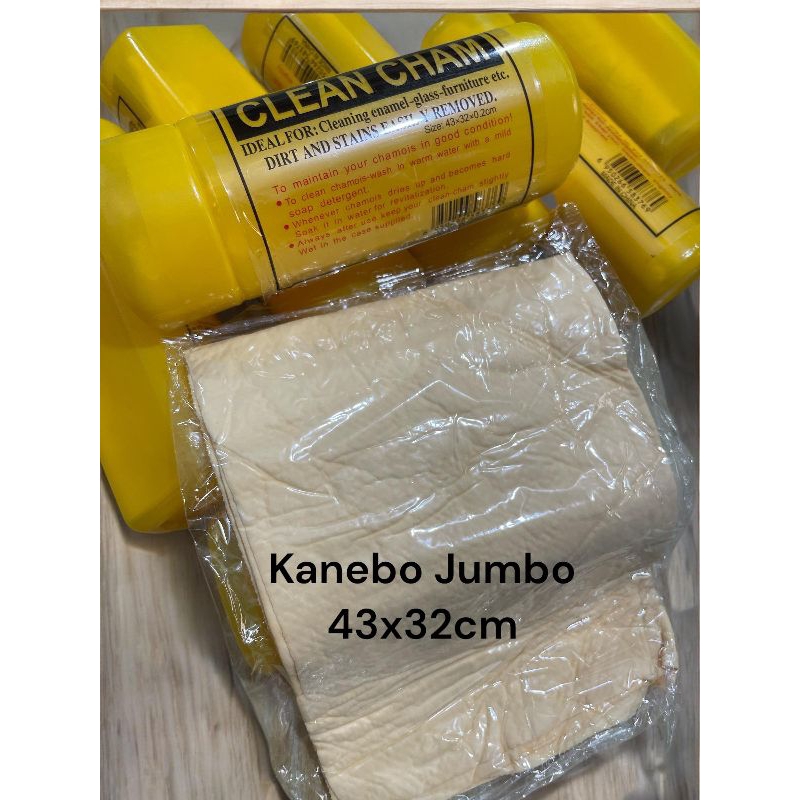Jual Kain Lap Kanebo Jumbo Tabung Besar 43*32cm | Shopee Indonesia