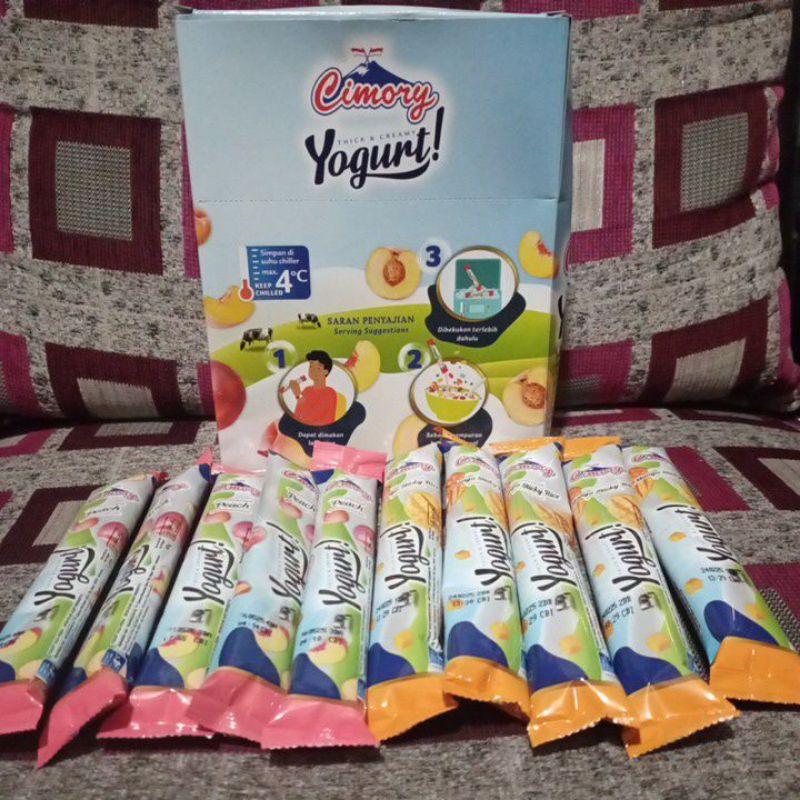 Jual promo chimory yogurt stik 25 pcs kmsan 40 gr rasa mangga ...