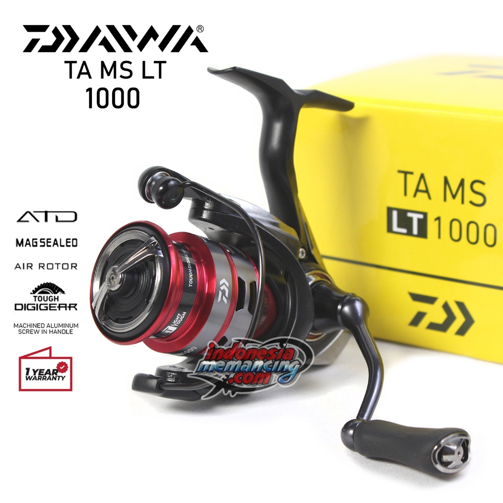 Jual Reel DAIWA TA MS LT 20 | 1000-6000 | Sungai Kolam Laut | Power Handle | Spinning ~ IM Store ...
