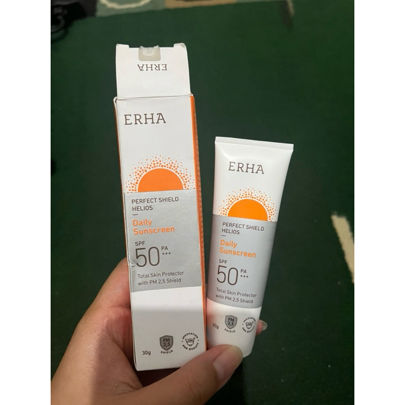 Jual ERHA Perfect Shield Helios Daily Sunscreen SPF 50 PA+++ | Shopee Indonesia