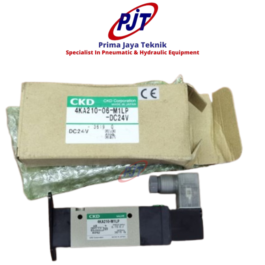 Jual Solenoid Valve CKD 4KA210-06-M1LP-DC24V | Shopee Indonesia