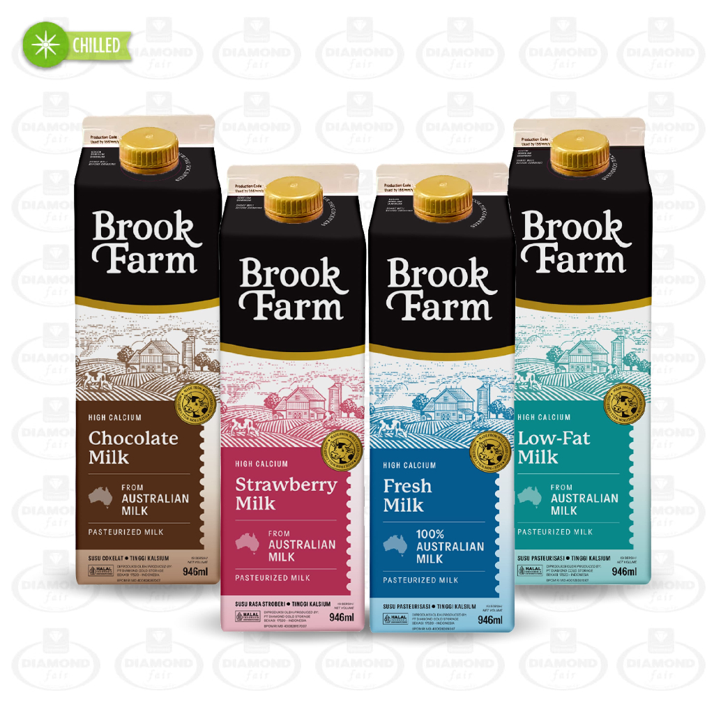 Jual Brookfarm Fresh Milk 946Ml | Shopee Indonesia