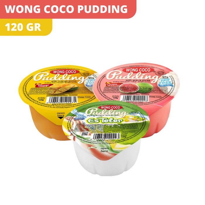 Jual Wong Coco Pudding Aneka Rasa 120gr | Shopee Indonesia