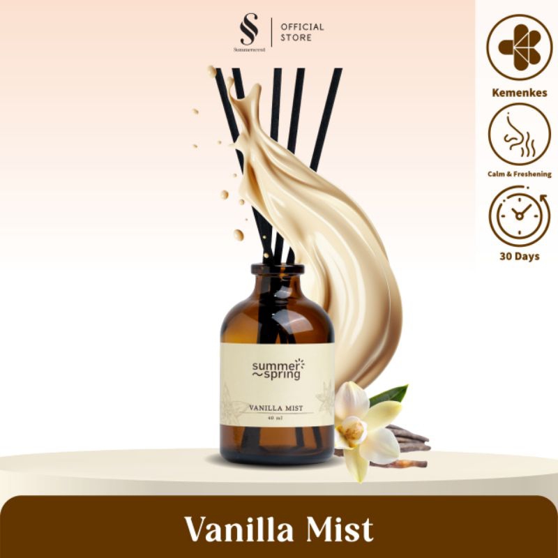 Jual REED DIFFUSER VANILLA MIST (PENGHARUM RUANGAN) | Shopee Indonesia