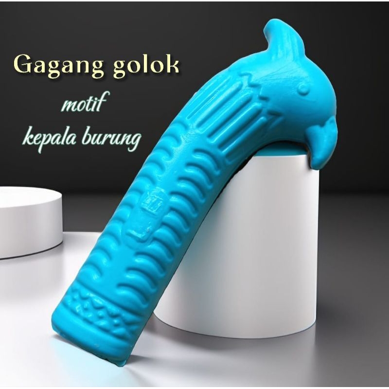 Jual Gagang golok motif kepala burung anti licin/anti pecah bahan ...