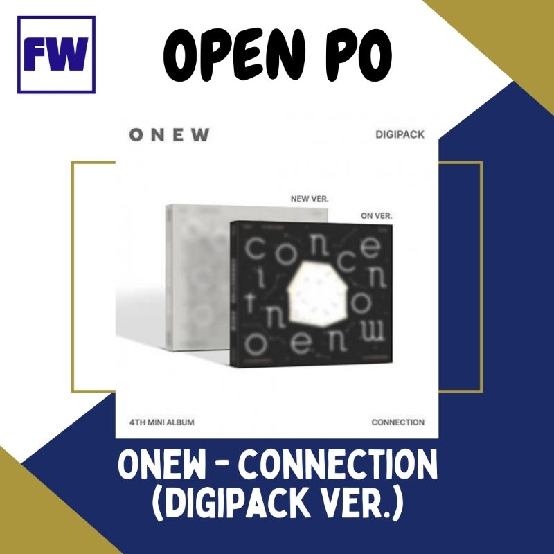 Jual Onew Connection (Digipack ver.) Mini Album Vol. 4 Official ...