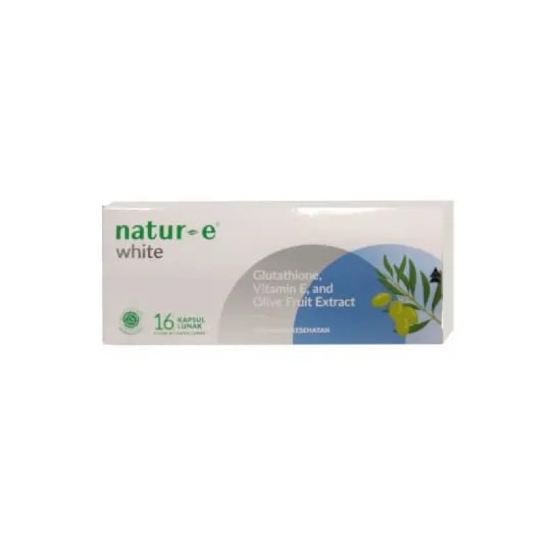 Jual Natur e White Soft Capsule 16 s vitamin / suplemen / mencerahkan ...