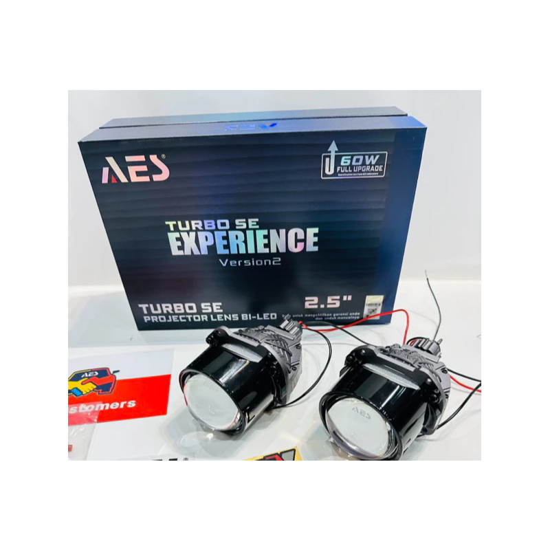 Jual Bi-Laser Biled Projector AES Turbo SE Experience V2 2.5 Inch ...